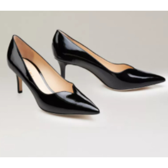 M. Gemi | Shoes | M Gemi Rivista Black Patent Leather Pump Heels 4 ...